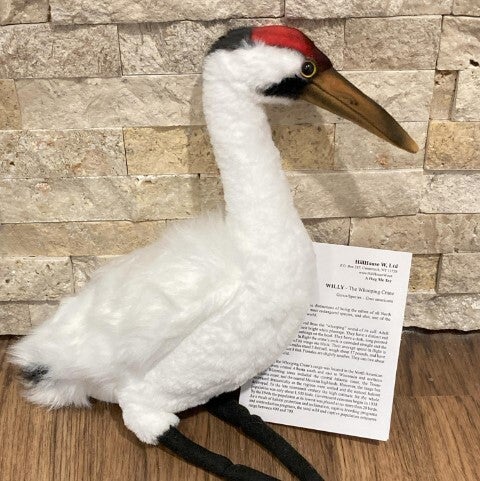 Whooping Crane Plush | Whoopers and Friends (FAMI nature store)